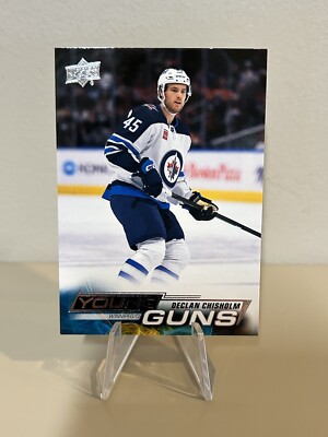 2022-23 Upper Deck Young Guns Rookie RC Declan Chisholm #486 Winnipeg ...