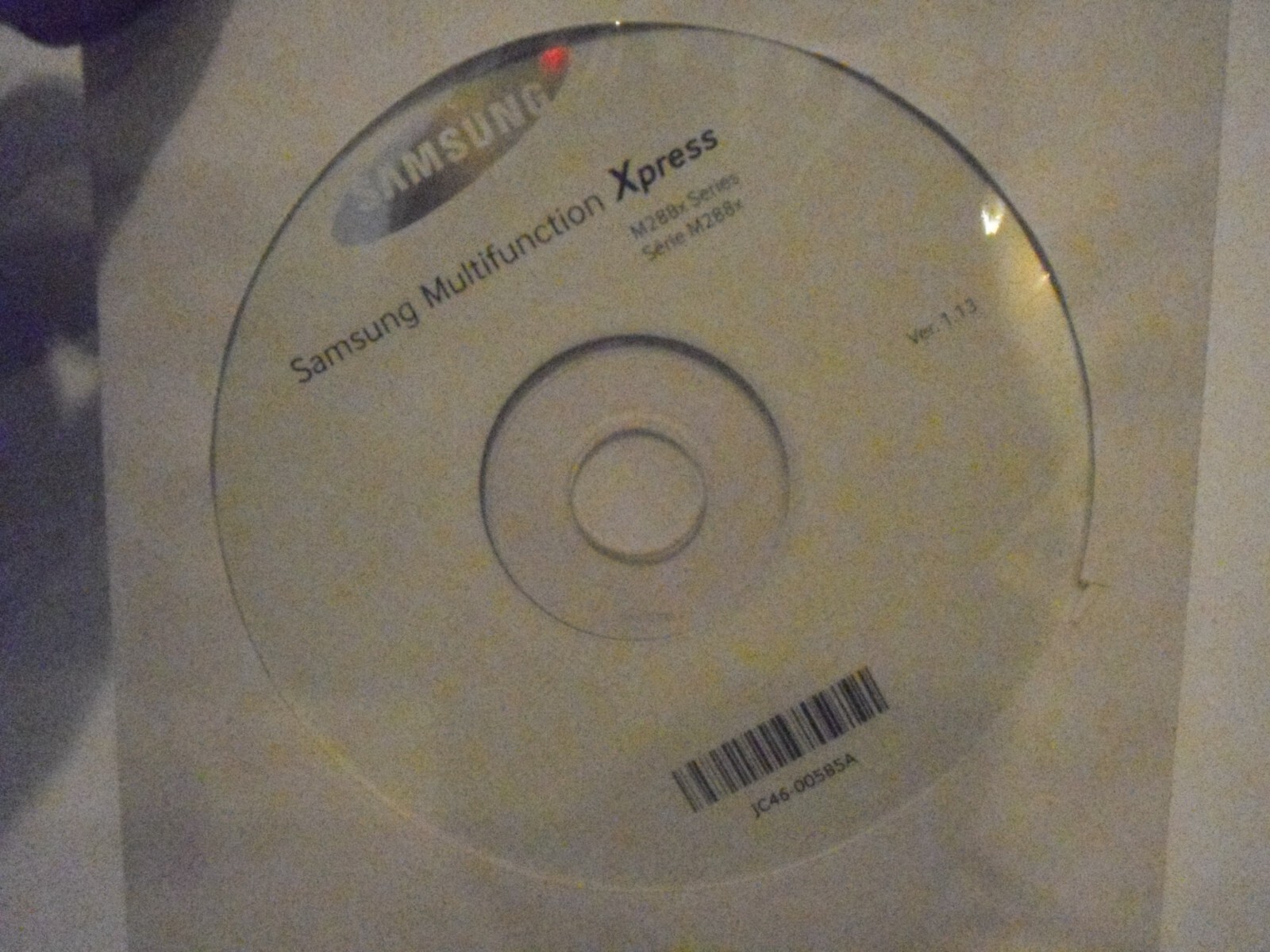 Samsung Multifunction Xpress M288x Setup Installation CD ROM Software ...