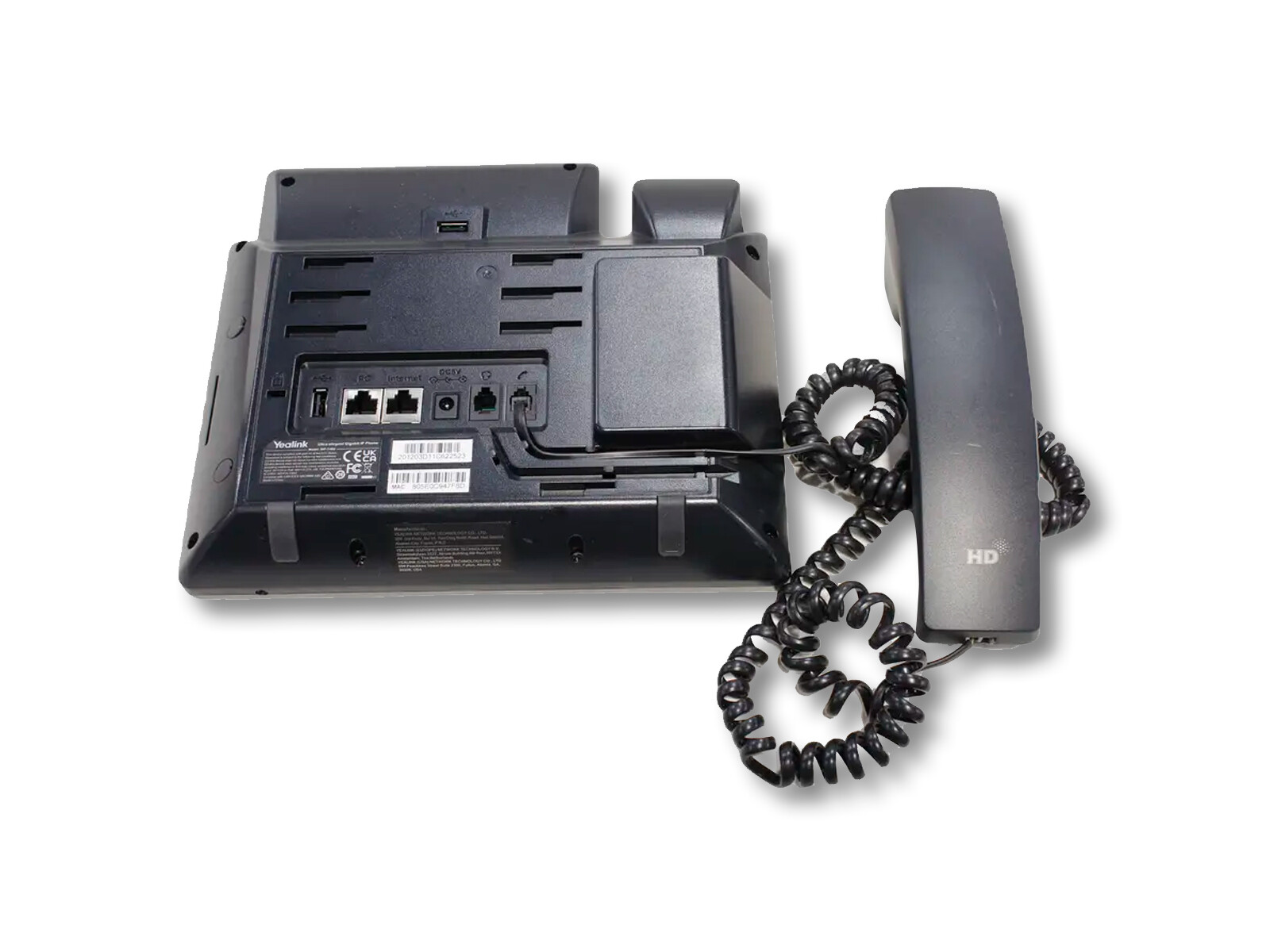 Yealink SIP-T46U Ultra-Elegant Gigabit VoIP 4.3-inch LCD Business ...