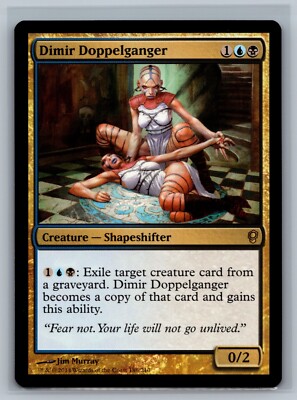 Magic The Gathering Conspiracy Dimir Doppelganger #186/210 MTG TCG CCG ...