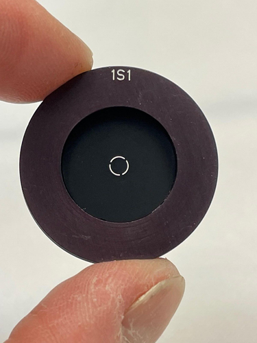 Leica DM Microscope Condenser Large Phase Annulus Light Ring PH1 1S1 ...