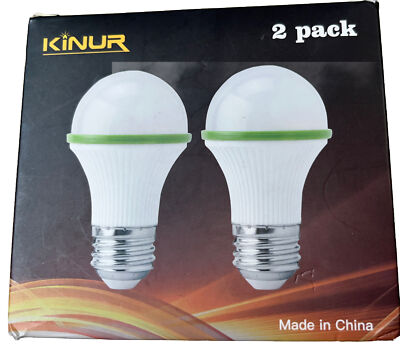 KINUR Soft Green Light Bulbs,3W (25W 40W Equivalent) UL Listed A15 | eBay