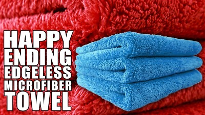 6x Chemical Guys Happy Ending Edgeless Tagless Microfiber Cleaning ...
