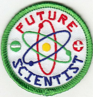 FUTURE SCIENTIST Iron On Patch Research Science | eBay