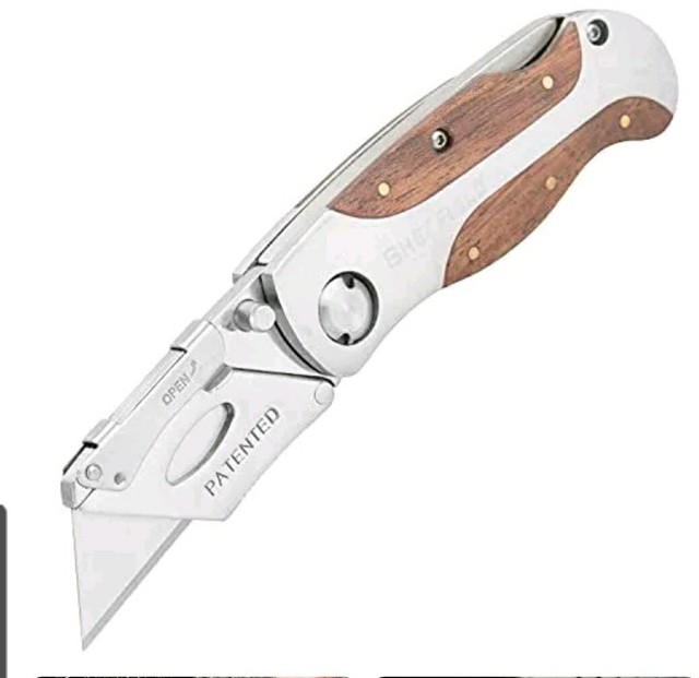Great Neck Saw Sheffield 12115 Premium Folding Lock-Back Utility Knife ...