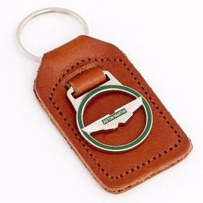Genuine Aston Martin Tan Leather Key Fob - P/No. 692176 | eBay