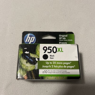 HP Genuine 950XL Black Ink Cartridge CN045AN Open Box OEM High Yield | eBay