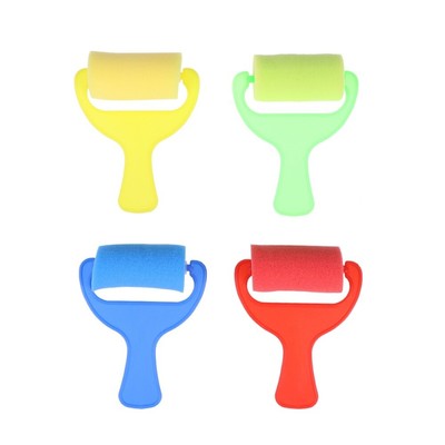 8 Pcs Mini Sponge Roller Rollers for Painting Drawing Tools Kids ...