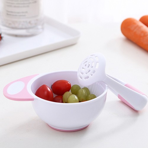 Baby Food Masher Bowl Baby Training Bowl Mash Bowl Baby Food Maker | eBay