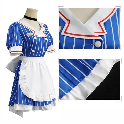 Hatsune Miku Mesmerizer Cosplay Costume with Wig and Hat Maid Outfit ...