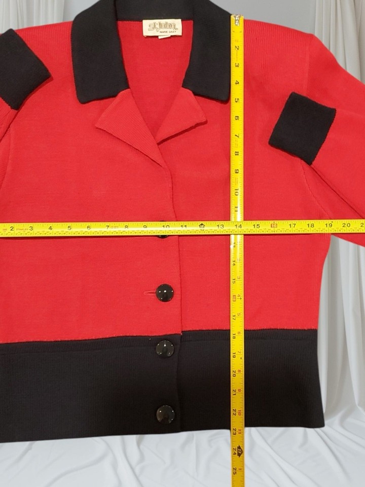 Beautiful Red St John By Marie Gray Size 12 Red And Blue | eBay