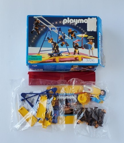 1991 Playmobil 3726 Circus Performing Chimps Monkeys - Open Box - Fast ...