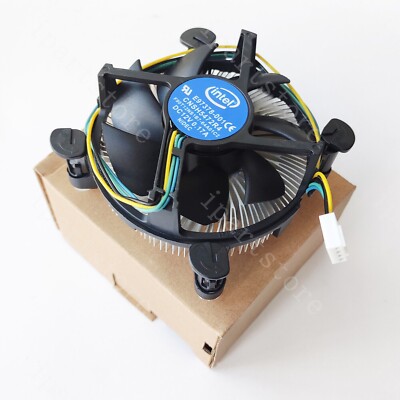 Intel LGA1156 LGA1155 LGA1150 LGA1151 PWM CPU Heatsink Fan Cooler ...