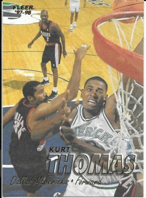 1997-98 Fleer Basketball #278 Kurt Thomas Dallas Mavericks NM | eBay