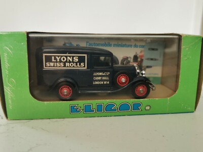 Eligor Diecast Van Lyons Swiss Roll Edition | eBay UK