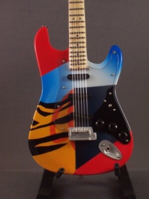 Miniature Crash Guitar For ERIC CLAPTON with Free Stand Display GIFT | eBay