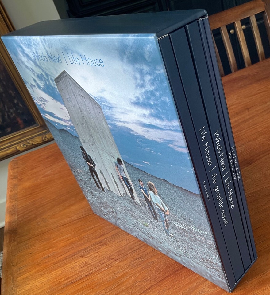 The Who WHO'S NEXT LIFEHOUSE Super Deluxe CD/Blu-Ray Box Set MINT | eBay
