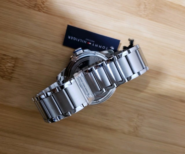 Tommy Hilfiger Stainless Steel Date Men Oversize Watch 51mm 1791073 for ...