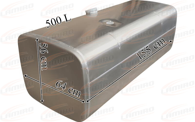 Dieseltank tank fits MERCEDES 500L 1550X640X560 ALUMINI Kraftstofftank ...