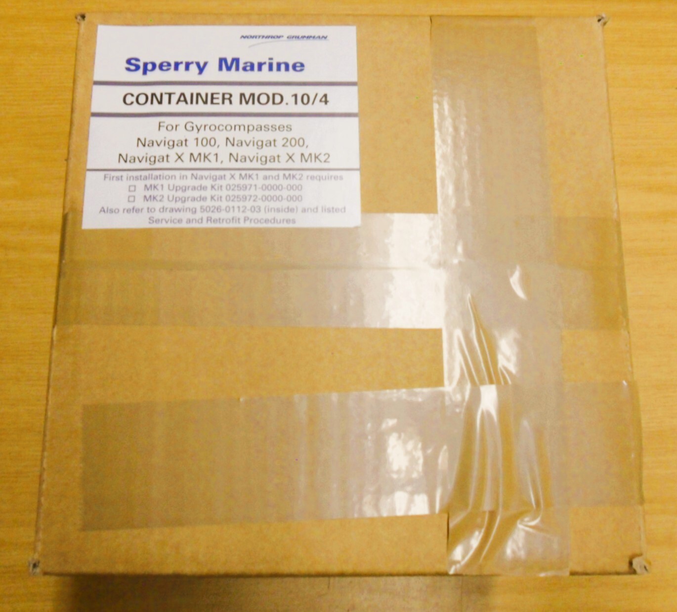 SPERRY MARINE Container MOD.10/4 - P/N 025953-0000-000 | eBay