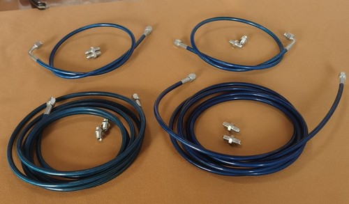 Main Front & Rear Brake Lines Set SS Braided for 1994-2001 Acura ...