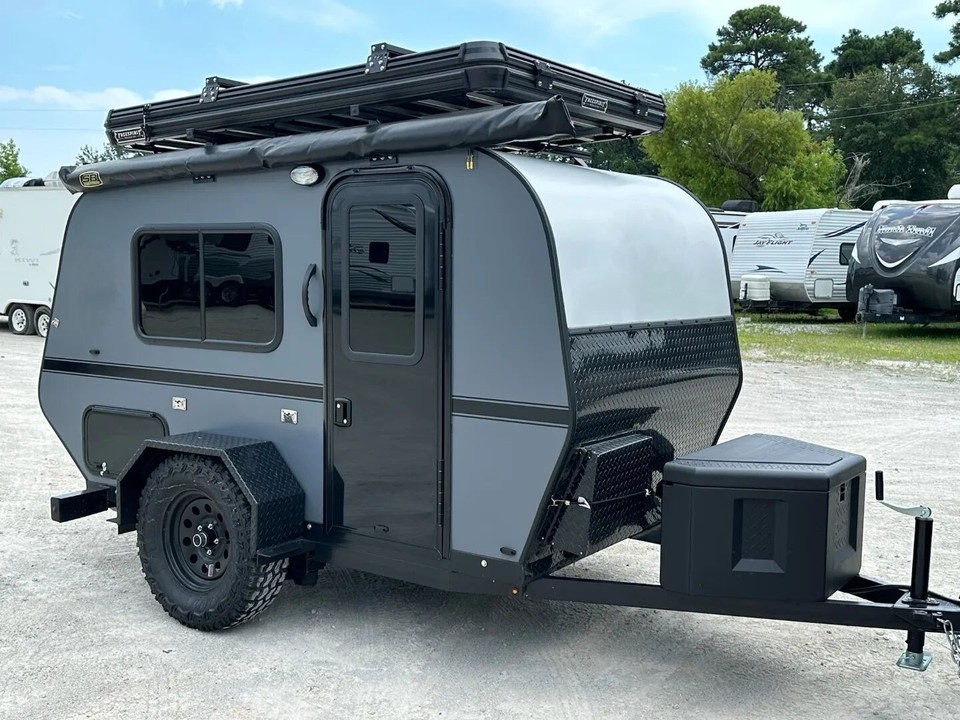 Trailer Roof Rack Bracket Side Mount; awning teardrop camper RV utility ...