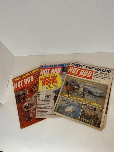 Vintage Hot Rod Magazines Jun 1970/Jan 1971/May 1973 | eBay