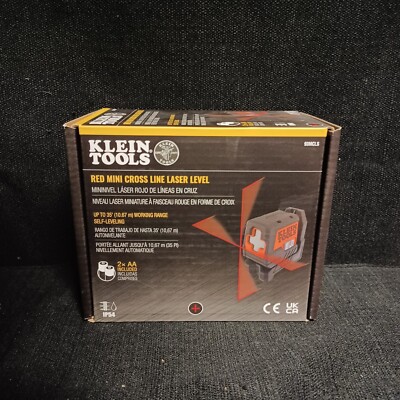 BRAND NEW Klein Tools 93MCLS Mini Crossline Laser Level Red | eBay