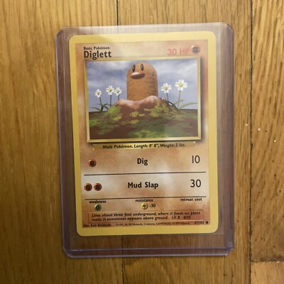 Diglett 047/102 Base Set Regular | eBay