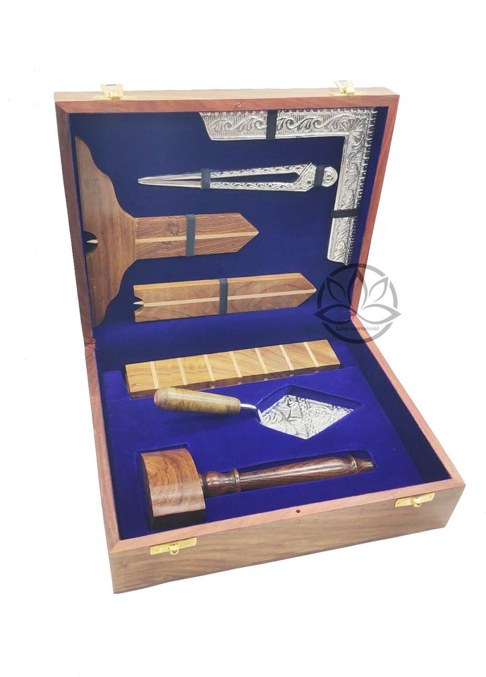 Masonic Toolset Large Plumb Square Compass Freemason Masonic Working ...