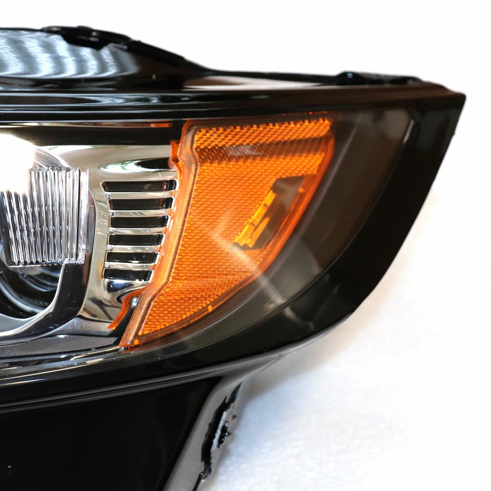 For 2015-2018 Ford Edge Left Side Projector Halogen Headlight Black ...