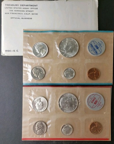 1964 United States Mint Uncirculated Set | eBay