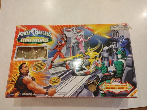 Power Rangers Time Force Control Center Ransik Quantum Ranger Figure ...