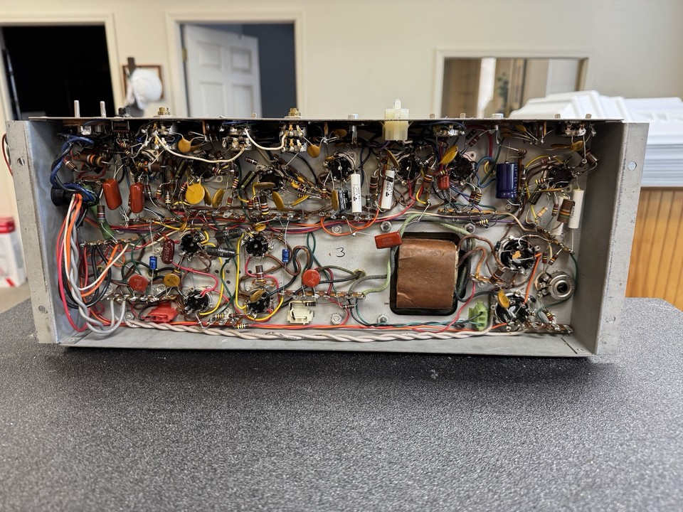 Hammond AO-70 Tube Amp - Working with Cap Noise. Great Project Amp ...