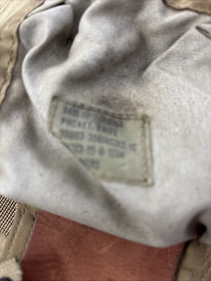 USMC /military pilot survival Gear W/ Helmet Bag Marine Corps -Read ...