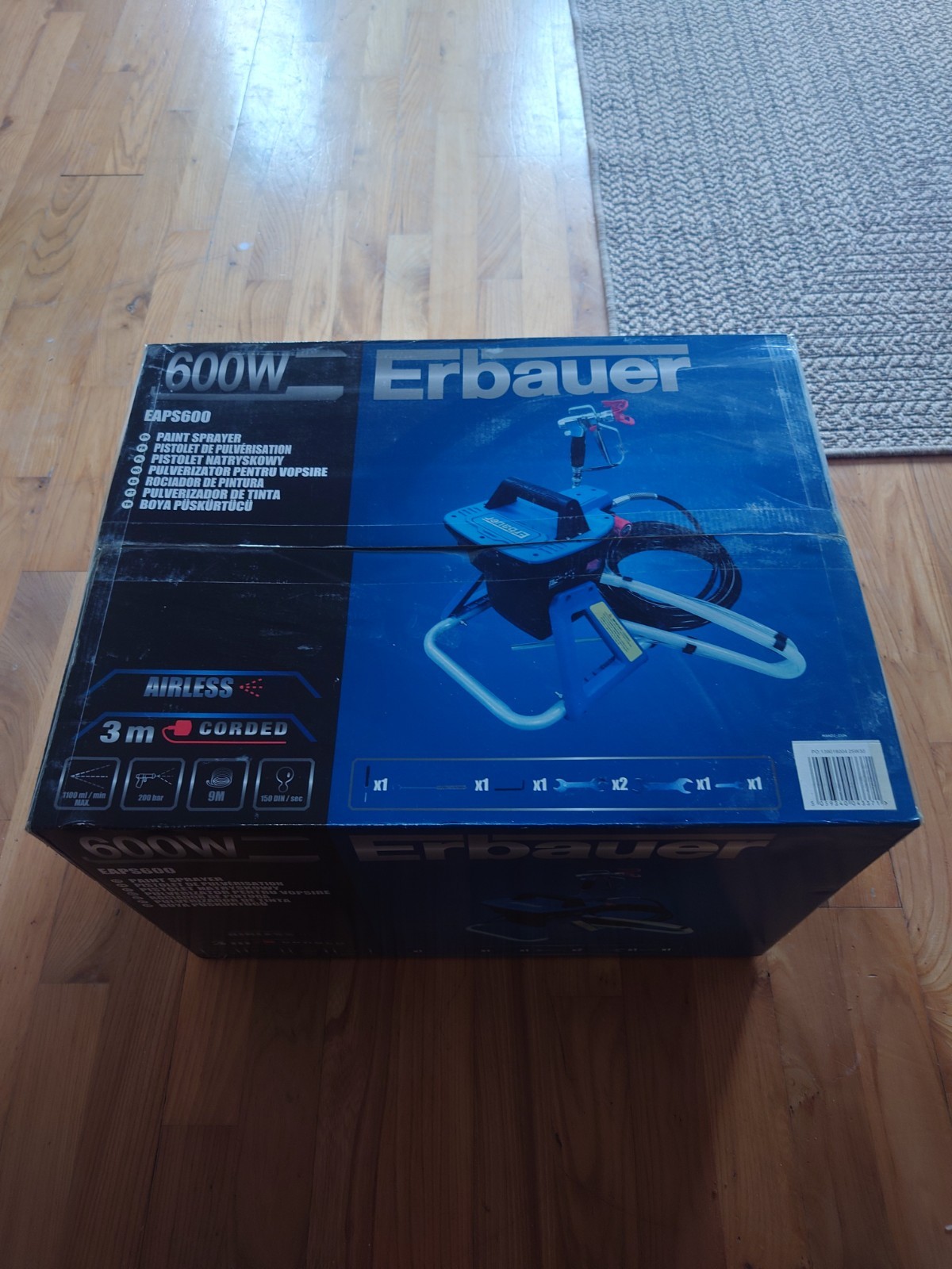 Erbauer EAPS600 Corded Electric Airless Paint Sprayer for sale online ...