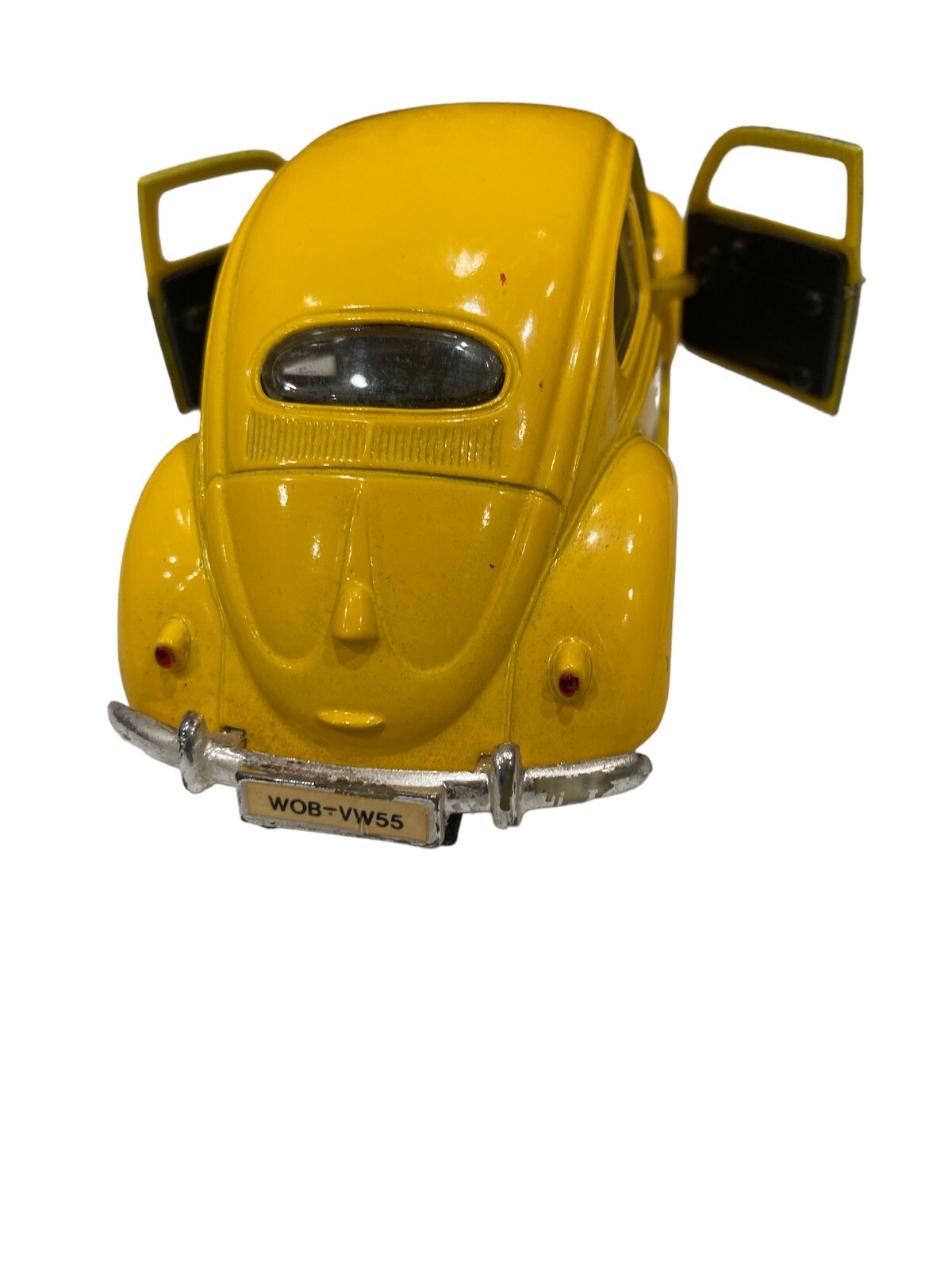 Volkswagen Toy Car WOB VW55 Superior Sunnyside 1955 Yellow Beetle Bug ...