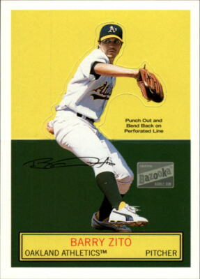 2003 Bazooka Stand-Ups #11 Barry Zito - NM-MT | eBay