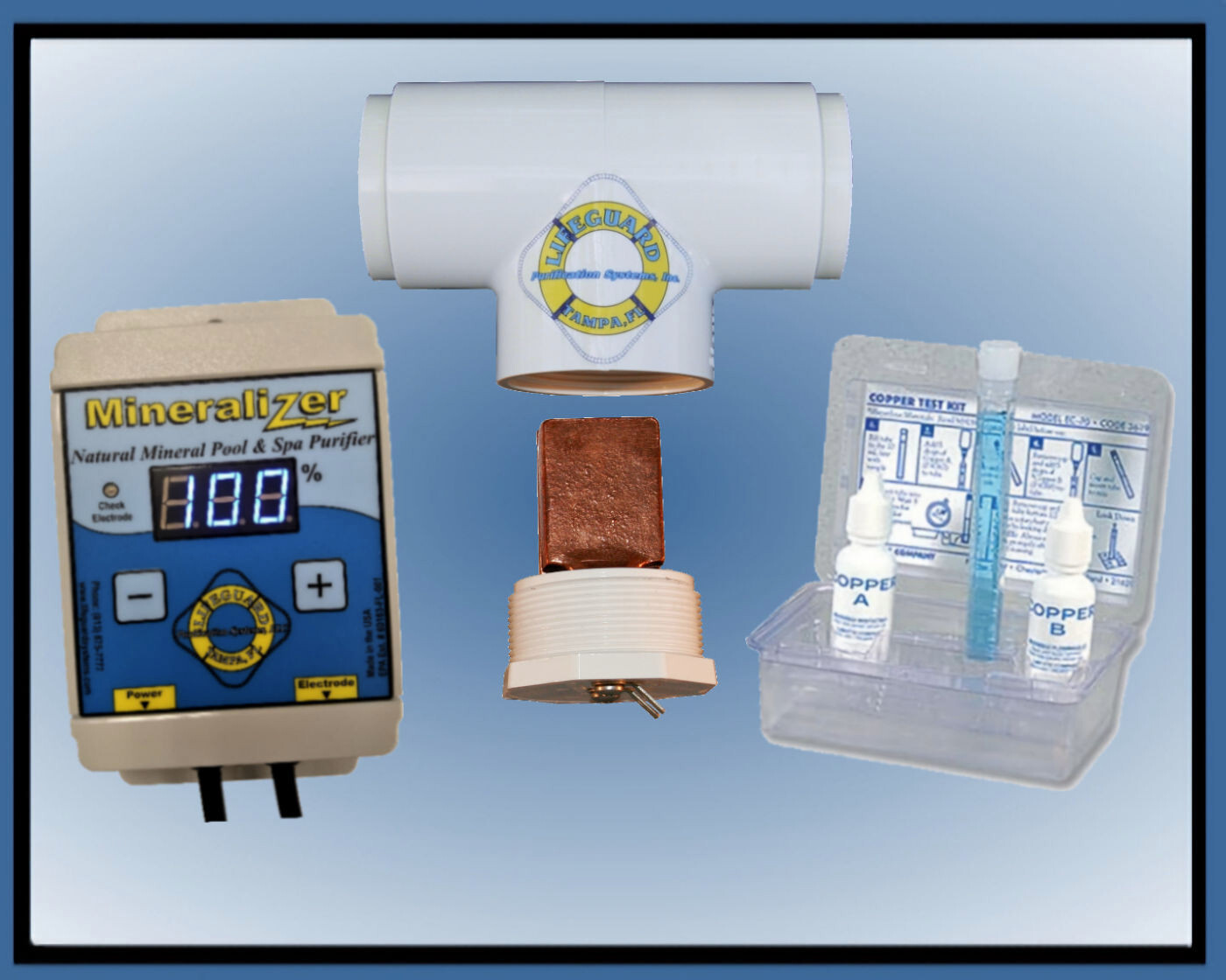 Mineralizer M1625 Copper/Silver Ionization System, In-line, For Pools ...