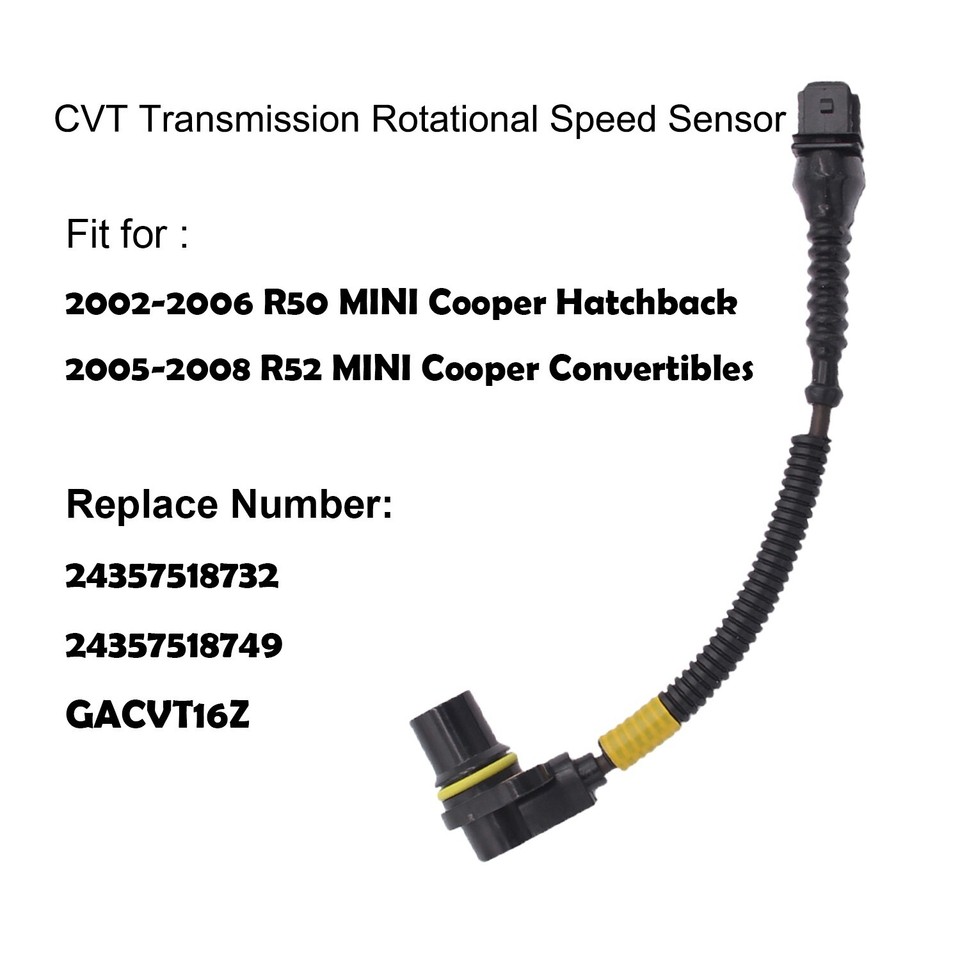 CVT Transmission Rotational Speed Sensor Fits for Mini Cooper R50/52 ...