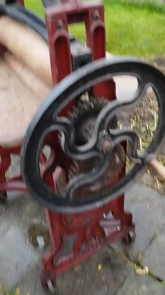 Antique 1890-1910. Original Cast Iron Ornamental Mangle. Clothes wringer. | eBay