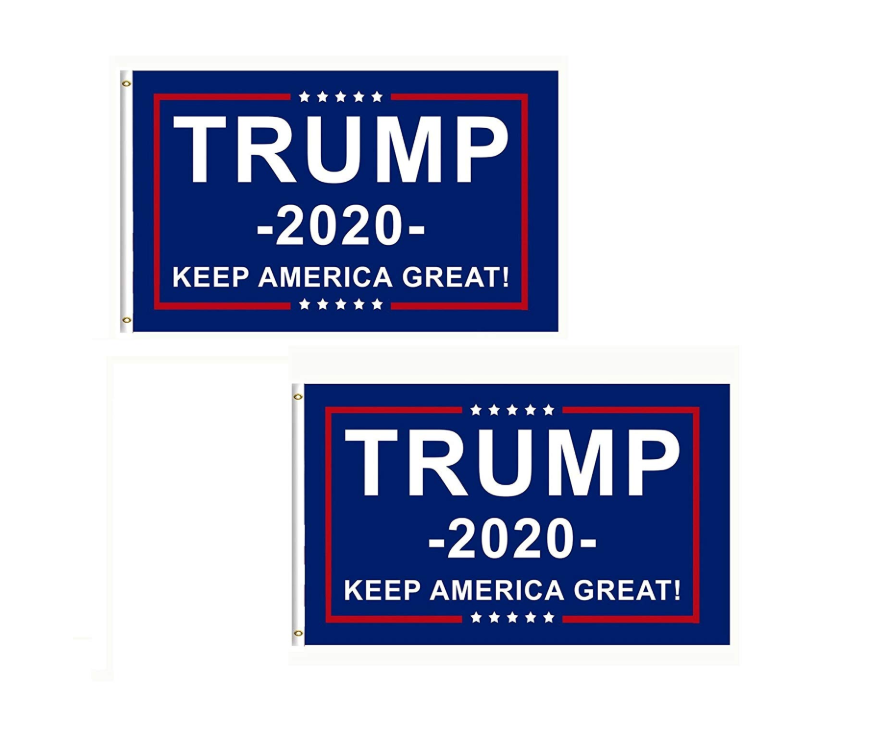 2 PACK 3x5 Trump Keep America Great! 2020 Flag Flags | eBay