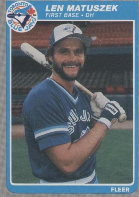 1985 Fleer Update - Len Matuszek #U-79 for sale online | eBay