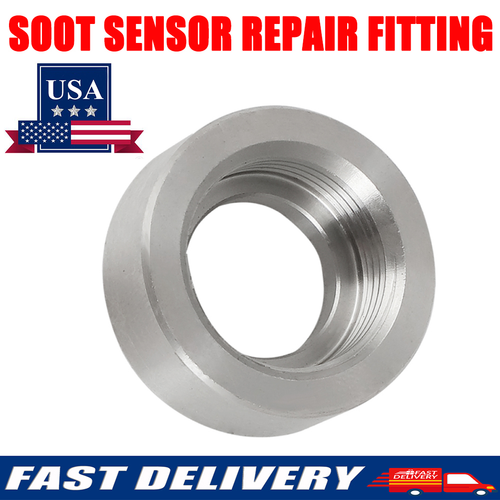 For Diesel PM Particulate Soot Sensor Repair Fitting Mount Weld Bung ...