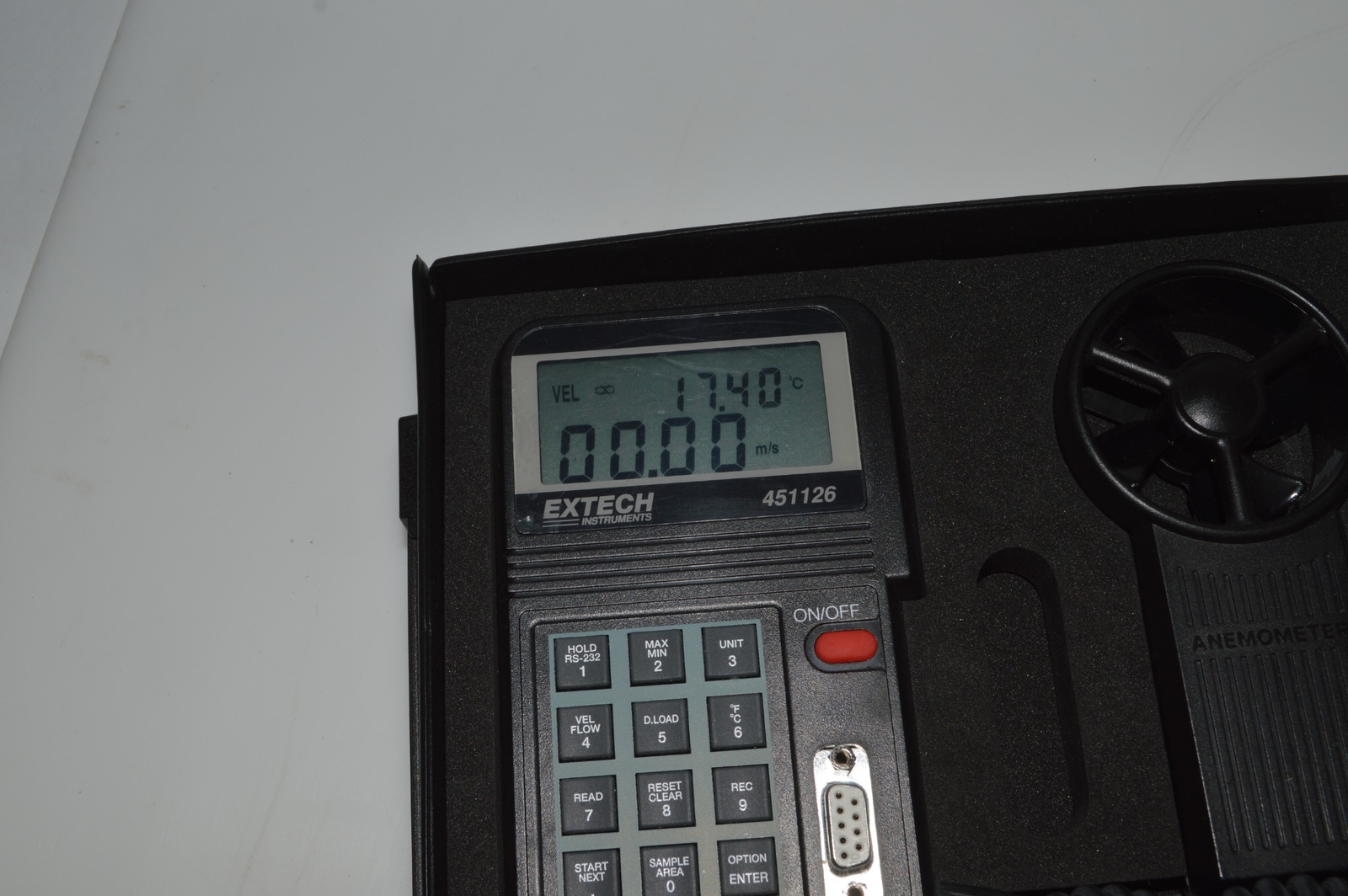 Extech Model 451126 Vane Thermo-anemometer Datalogger for sale online ...