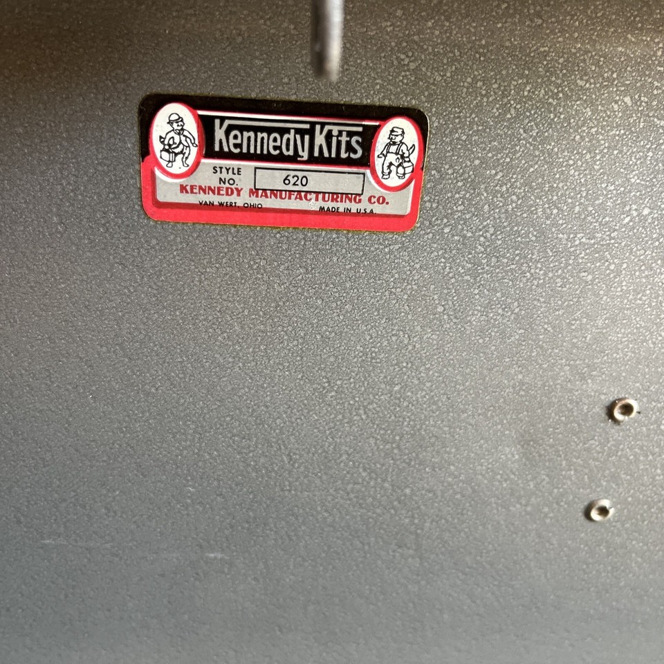Vintage Kennedy Tool Box Machinist Chest Felt Lined 3 Drawer Model #620 ...
