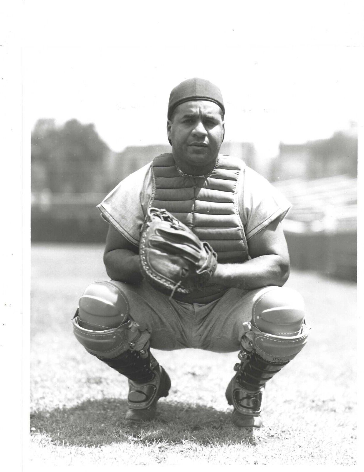 Roy Campanella George Brace 8x10 B&W Photo Brooklyn Dodgers Baseball ...