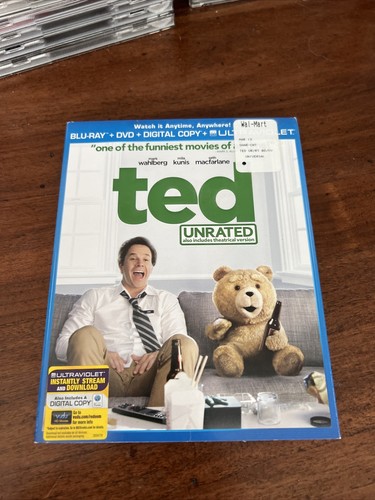 Ted (Blu-ray + DVD, 2012, Unrated (No Digital) | eBay