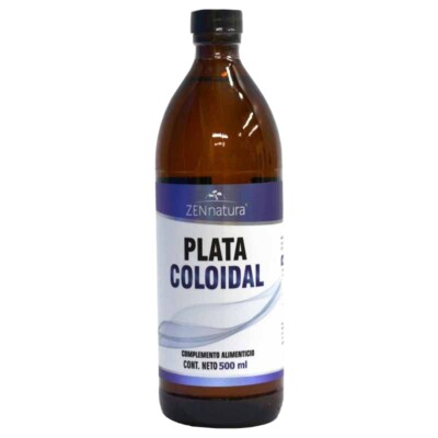 ZENnatura Plata Coloidal NETO 500ml Colloidal Silver | eBay