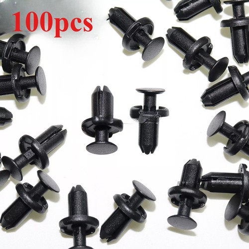 100pcs Wheel Opening Molding Clip Front Bumper Fastener Rivet For ...